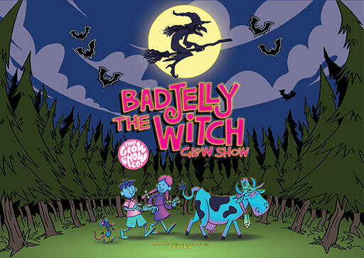Past Event | Badjelly the Witch Glow Show | Auckland Live