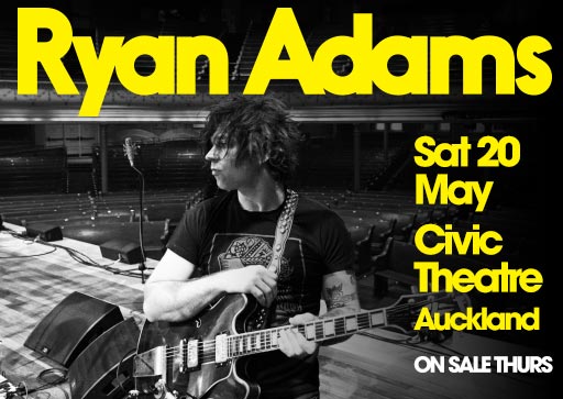 Past Event | Ryan Adams 2017 | Auckland Live