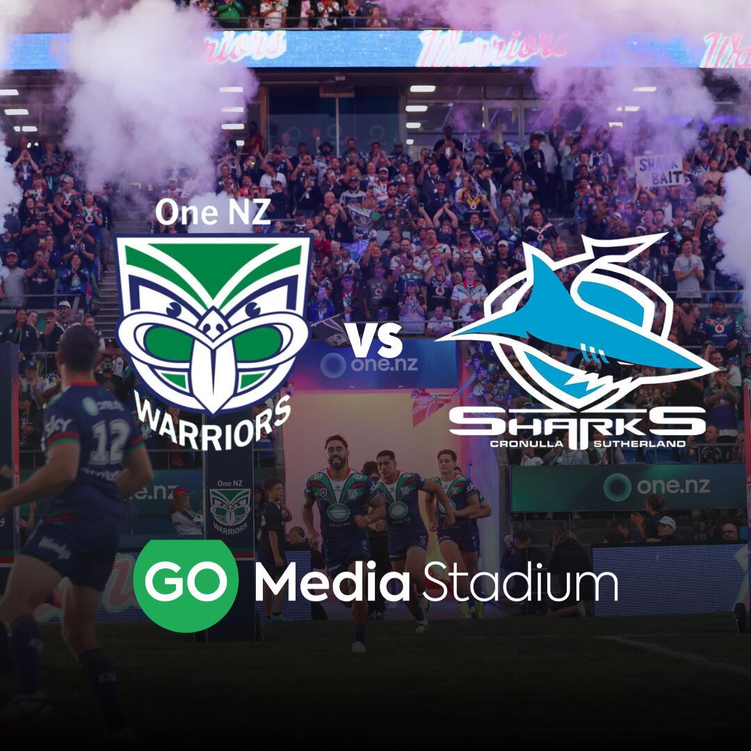 One NZ Warriors v Sharks 2026 Season