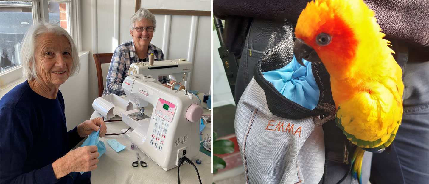 Our Zoo volunteers are ‘sew’ amazing! | Auckland Zoo News